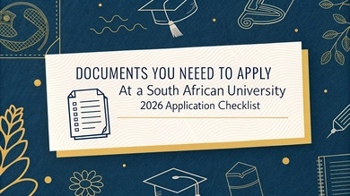 Documents You Need to Apply at a South African University (2026 ...