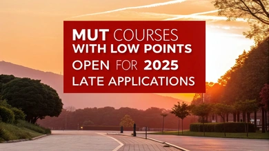 MUT courses with low points open for 2025 Late Applications - Varsity Wise