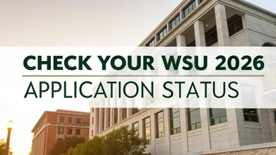 Check Your WSU 2026 Application Status - Varsity Wise
